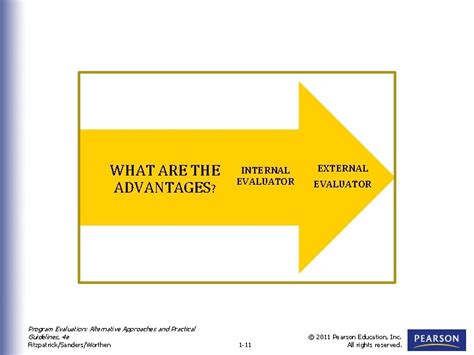 Program Evaluation Alternative Approaches And Practical Guidelines By