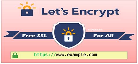 How To Setup Lets Encrypt Ssl On Ubuntu 1804 And 1604 Lts Tecadmin