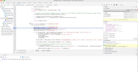 Wordpress Catch Exact Script And Filename And String In Developer Tools