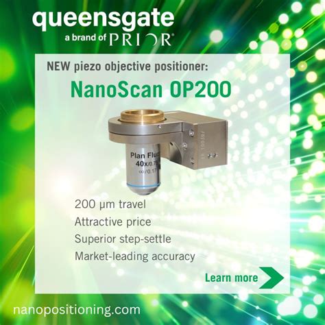 Nanopositioning Microscopy Piezo Queensgate Instruments