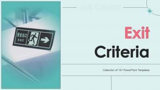 Exit Criteria SlideTeam