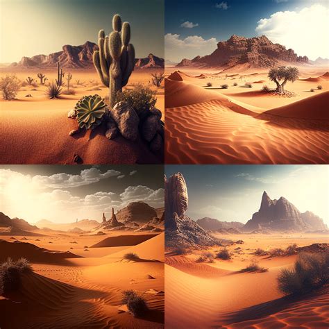Artstation Realistic Desert Backgrounds Game Assets