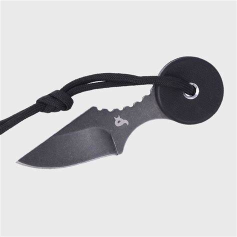 Нож за врат Fox Arrow Fixed Knife 440c G10 Black Arms Bg Оръжеен Магазин