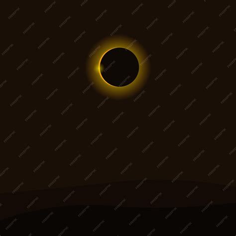 Premium Vector Vector Eclipse