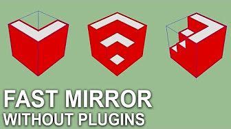 How To Use Mirror Plugin Sketchup Salsaloced