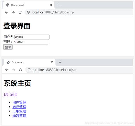 Springboot之整合shiro最详细springboot Shiro Csdn博客