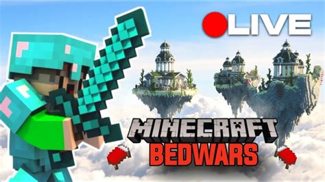 Minecraft Bedwars Live With Friends Chill Stream Youtube