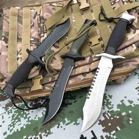 Высококачественный нож с фиксированным лезвием 440HC Лезвие ABS Ручка с ...