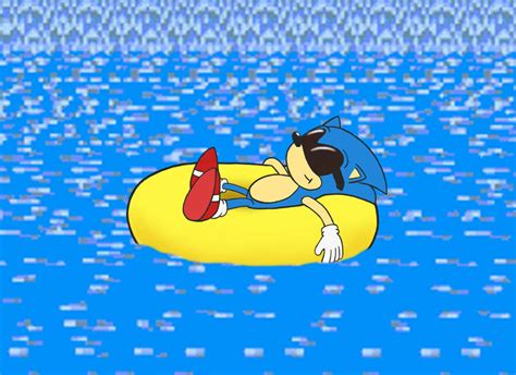 Sonic Chillin By Professor Alfredo On Deviantart