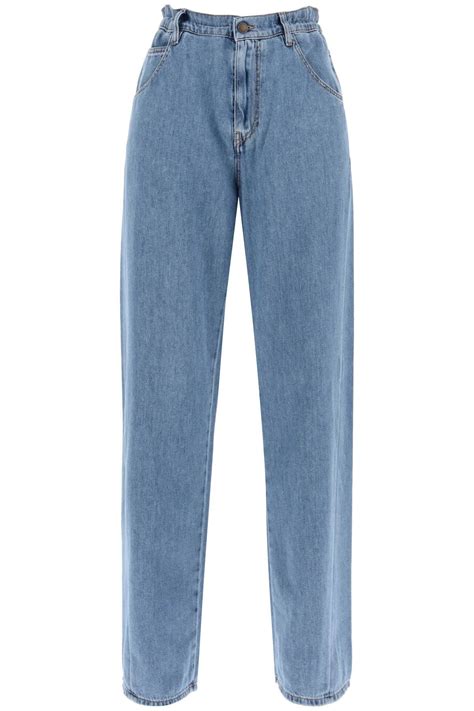 Darkpark Iris Paper Bag Jeans Light Blue Editorialist