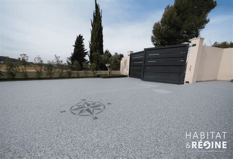 Résine De Marbre à Aix En Provence Pour Allée De Garage Habitat Et Résine
