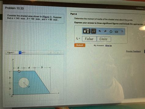 Solved Determine The Moment Of Inertia Of The Shaded Area Chegg