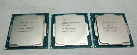 Intel I7 7700 Processor Computers And Tech Parts And Accessories Computer Parts On Carousell