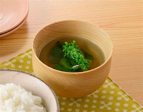 菜の花のお吸い物 おイシイレシピ おイシイくらし