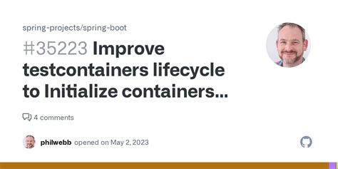 Improve Testcontainers Lifecycle To Initialize Containers First And