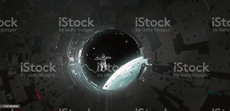 오두막을 떠나 우주 비행사 공상 과학 일러스트 레이션 디지털 그림 우주 비행사에 대한 스톡 벡터 아트 및 기타 이미지 우주 비행사 우주선 복도 Istock