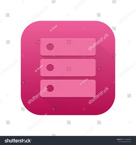 Storage App Icon Stock Vector Royalty Free 1219804801 Shutterstock