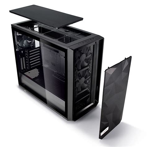 Fractal Design Meshify S2 Tempered Glass USB-C Mid-Tower E-ATX Case ...