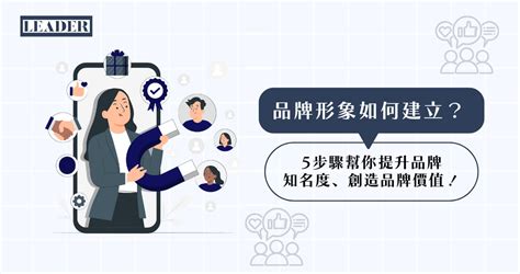 品牌形象如何建立？ 5 步驟幫你提升品牌知名度、創造品牌價值！