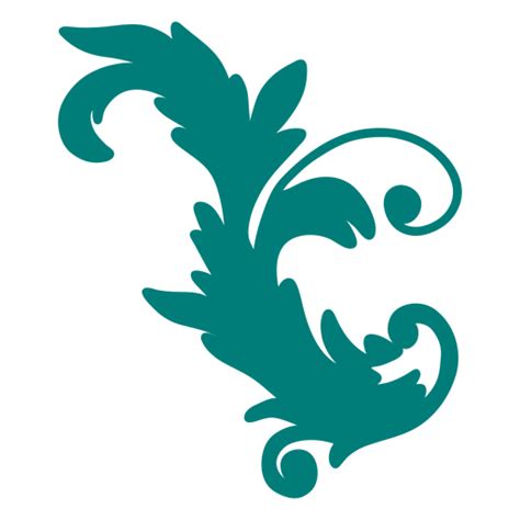 Design PNG E SVG De Ornamento Decorativo De Redemoinhos Artísticos Para Camisetas