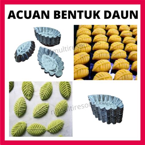 Reusable Acuan Aluminium Acuan Kuih Acuan Tart Acuan Biskut