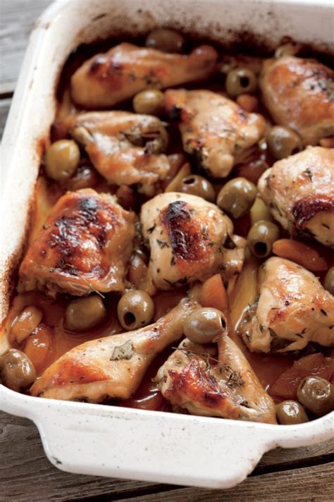 Recette Cuisses de poulet rôties au citron et origan Josée di Stasio