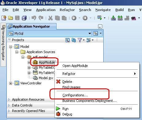 Zeeshan Baig S Blog Deploying Mysql Based Adf Application To Weblogic