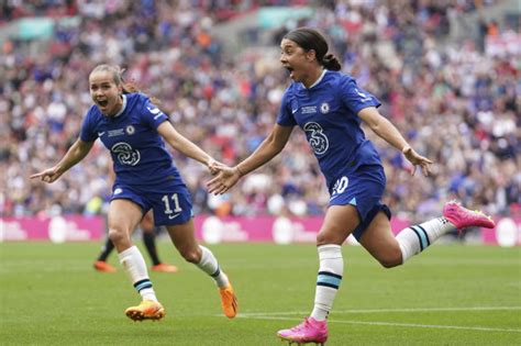 Womens Fa Cup Final Sam Scores Winner For Chelsea English Premier