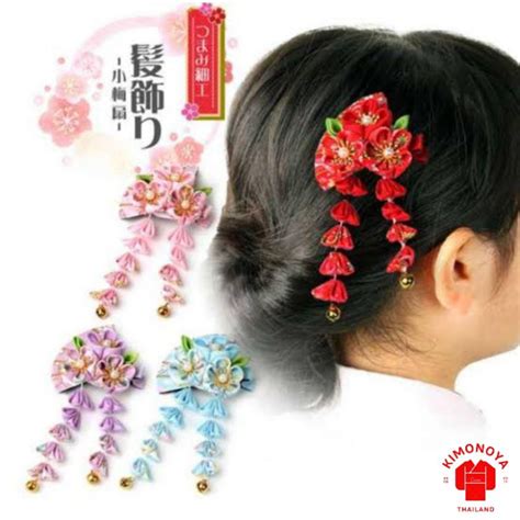 Kimono Hairpin Japanese Hair Clips For Wearing With Ayukata Shopee