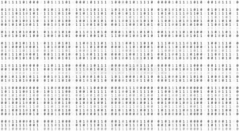 Technology Matrix Background Cyber Security With Falling Number On