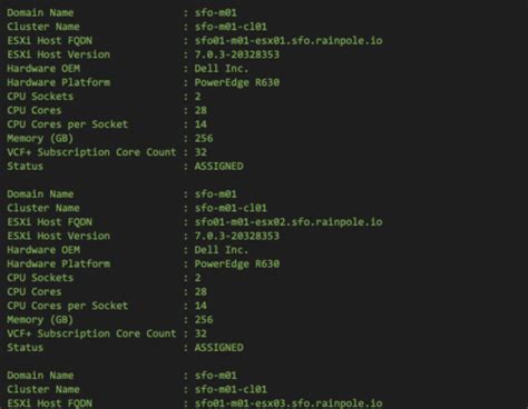 Quick Tip Inventory Core Count For Vsphere Vsan And Vcf Cloud