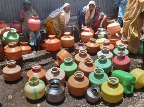 Nashik Water Crisis Deepens In Hattipada Village People Forced To Drink