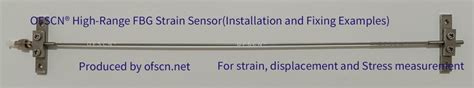 Fbg Strain Sensor Insertionimmersionsurface Mount Type 6000με