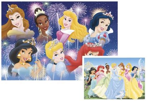 Puzzles 2 X 24 Pièces Ravensburger Les Princesses Réunies Disney