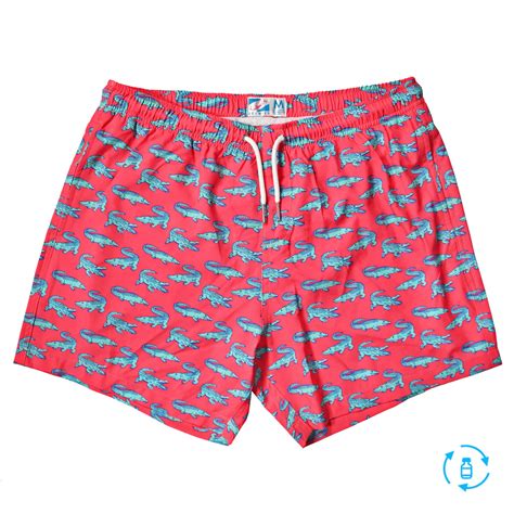 Classic Swim Shorts Crocodile Nautigirl Beachwear