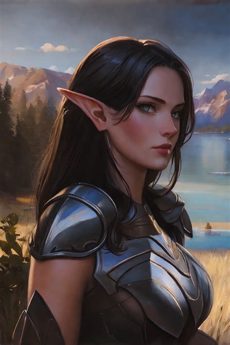 Elf Warrior Fantasy Female Warrior Heroic Fantasy Fantasy Art Women Fantasy Girl Woman