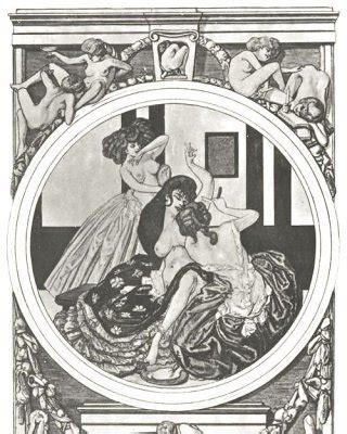 Ornamental And Voluptuous Art Nouveau Franz Von Bayros Porn Pictures XXX Photos Sex Images