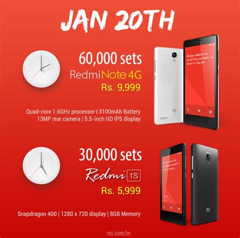 Xiaomi Redmi Note G Redmi S Up For Grabs At Flipkart S January Flash Sale Ibtimes India