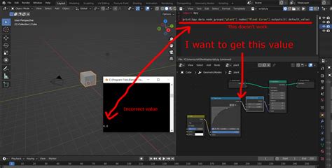 Python How To Get Value Output Of A Geometry Node Blender Stack