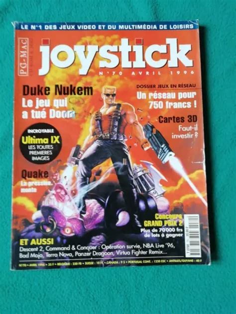 Magazine Joystick Numero 70 Avril 1996 Retrogaming Eur 1050