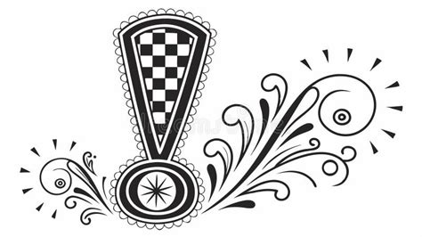 Attention Symbol Wooden Blocks With Words Thank You For Your Attention Stock Illustration