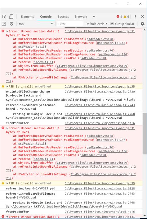 Alternate Photoshop Programs Result In Errors · Issue 1519