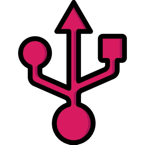 Usb Basic Mixture Lineal Color Icon Usb Basic Mixture Lineal Color Icon