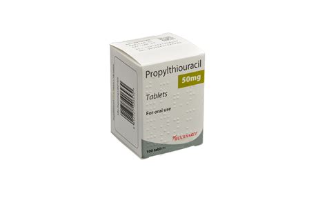 Propylthiouracil Tablets 50mg 100s McDowell Pharmaceuticals