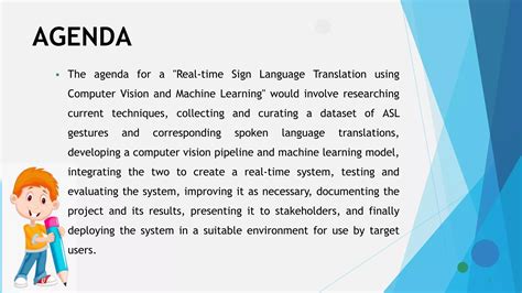Real Time Sign Language Translation Using Computer Vision And Machine Learning Pptx