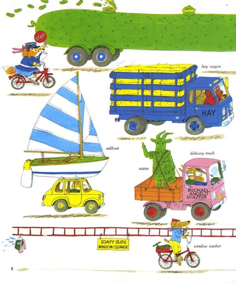 Richard Scarrys Cars And Trucks And Things That Go A2z Science