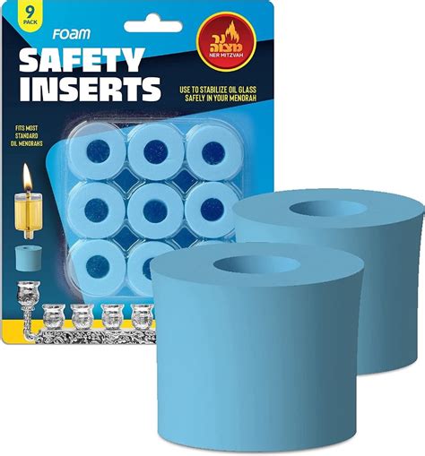 Foam Safety Inserts 9 Count The Judaica Place