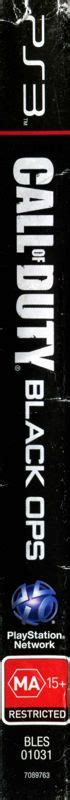 Call Of Duty Black Ops Cover Or Packaging Material Mobygames