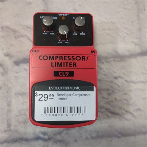 Behringer Compressor Limiter Evolution Music