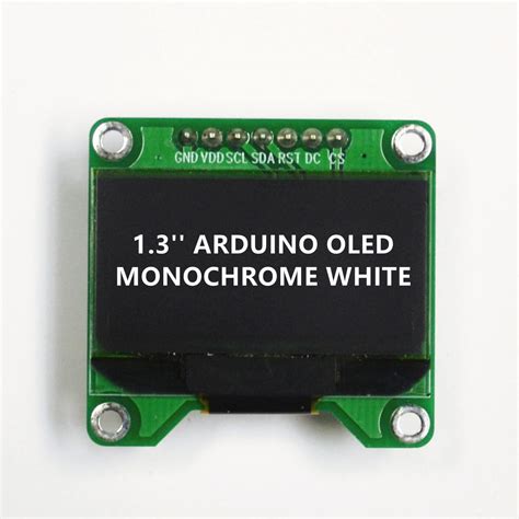 1 3 Inch Arduino OLED Display 128x64 Monochrome White Orient Display
